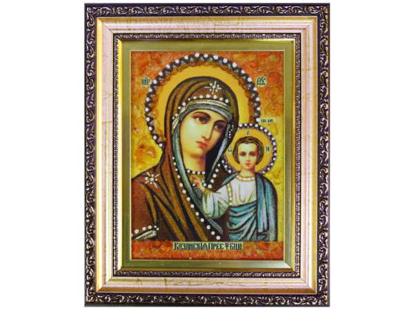 Икони с кехлибар